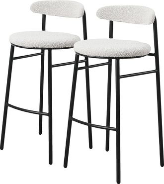 Studio Copenhagen home24 2er Set Barstühle Strator 47 x 94 x 45cm