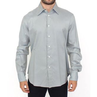 Ermanno Scervino L&auml;ssiges Button-Up-Hemd - - Shirts - Herren - Grau - L