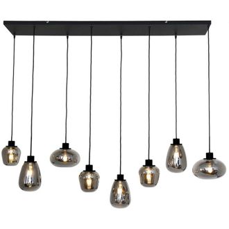 Steinhauer Steinhauer - suspension - Reflexion - noir - verre métal - lampe