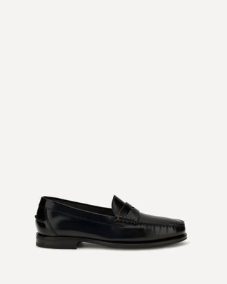 Santoni College A Novembre Patent leather Loafers Male 8.5