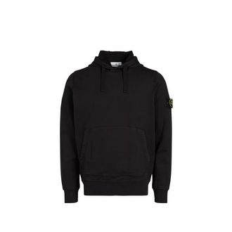 Stone Island Hoodie &agrave; capuche en coton