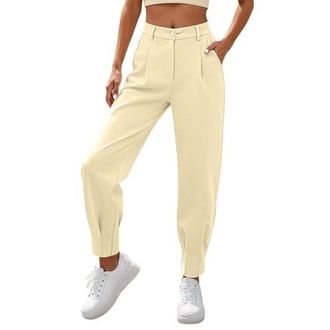 Generic Jean Femme Taille Haute Large Grossesse Kaki Parachute Personne C&ocirc;tel&eacute; Effet Chair T&eacute;l&eacute;phone Original Tartan Decontracte Indien Sweat Surf Magasin Sat