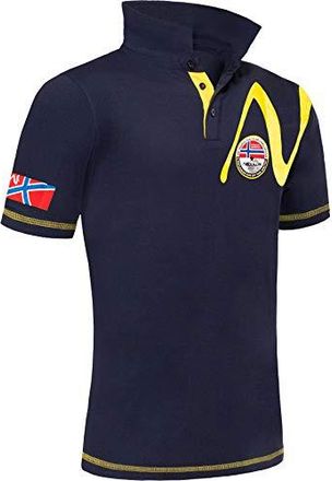 Nebulus Polo Tupai Homme, bleu marine, L