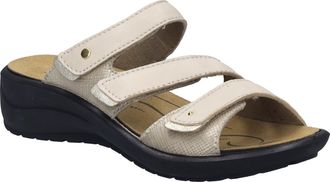 Josef Seibel Damen Sandale Annecy 04 in creme-kombi