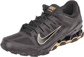Nike Nike Mens Training Shoe Reax 8 TR, Black/Metallic Gold-Black, 621716-020, 45.5 EU (11.5 US)