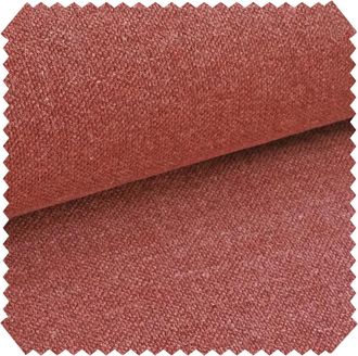 Novely exquisit REVELLO - Samtweicher und Leichter Polsterstoff mit Baumwollanteil - Schwer Entzündbarer Möbelstoff - Pflegeleichte Meterware 1lfm (13 Rot Pa
