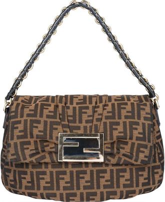 Fendi Crossbody Bags - Fendi FF Monogram Jumbo Baguette Shoulder Bag - Gr. unisize - in Bunt - für Damen