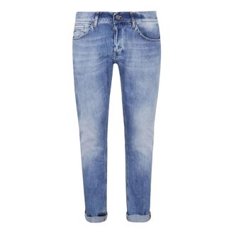Dondup Blue Jeans mit Whiskering-Effekt - - Jeans - Herren - Blau - W35