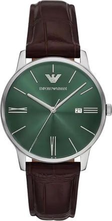 Emporio Armani montre Three-Hand 39 mm - Vert