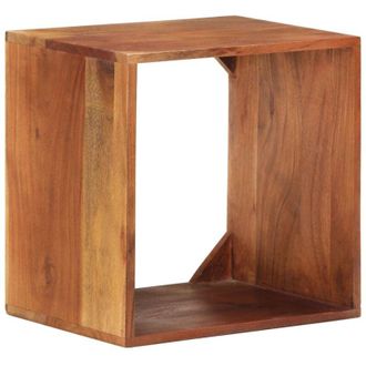 vidaXL Wandregal 40x30x40 cm Massivholz Akazie Vidaxl