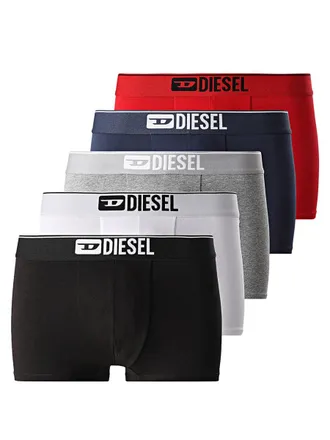 Diesel Cotton-Elastane Boxer Shorts - Multicolor