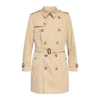 Burberry Homme, Manteaux, Beige, Taille: 3XL Trench-coat Kensington crois&eacute; avec ceinture