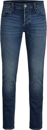 Jack & Jones Jjiglenn Jjicon I.K Sq 422 Pls, Bleu Denim, 40W / 30L Hommes