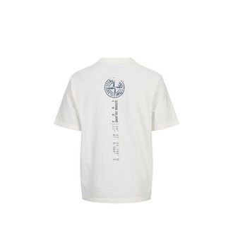 Stone Island T-shirt &agrave; motif en coton