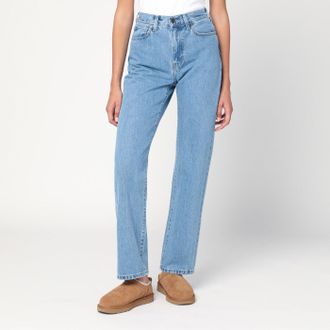 Carhartt Work in Progress Noxon Hose aus blauem Denim