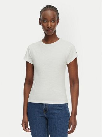 Tommy Hilfiger T-Shirt WW0WW48702 Wei&szlig; Slim Fit
