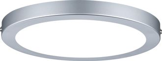 Paulmann 709.33 Deckenleuchte Atria LED-Panel 220mm 15W 4000K Chrom matt 230V Kunststoff
