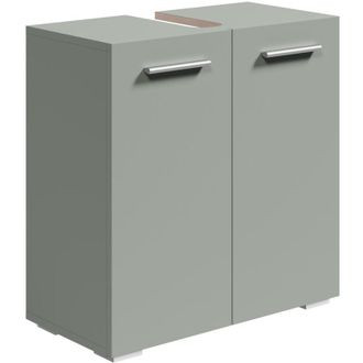 Badplaats Badplaats - Meuble sous lavabo Jupiter 60 x 30 x 60 cm - Vert mat