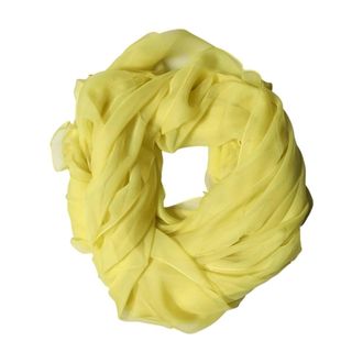 Dolce & Gabbana Homme, Accessoires, Jaune, Taille: ONE Size Ms7575-P Foulard en Soie