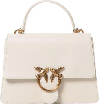Pinko Pinko, Femme, Sacs, Blanc, Taille: ONE Size Love Birds Mini Bag