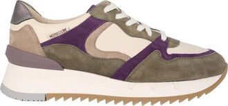 Mephisto Femme, Chaussures, Vert, Taille: 37 EU Chaussure ergonomique à lacets - Vert violet