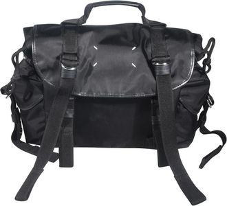 Maison Margiela Femme, Sacs, Noir, Taille: ONE Size High Tech Messenger Small