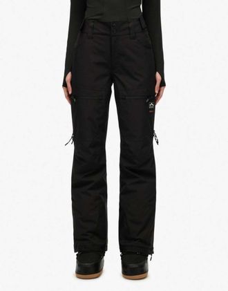 Superdry Ultimate Freestyle - Skihose in Schwarz