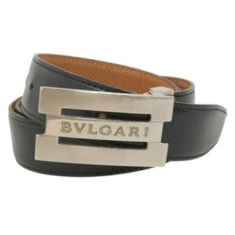 Bulgari Ceinture Vintage Pre-owned - Homme - Pre-owned - Noir - Taille: ONE Size