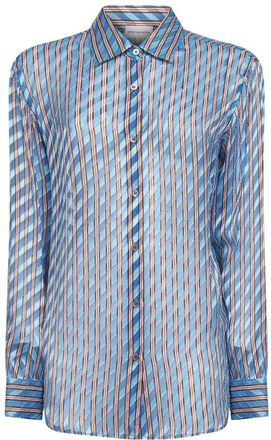 Dries Van Noten Femme, Blouses et Chemises, Multicolore, Taille: 42 FR Devor&eacute; Shirt