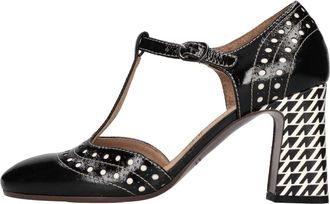 Chie Mihara Femme, Chaussures, Noir, Taille: 39 EU Mante Leather Pump