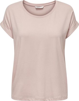 Only Tops f&uuml;r Damen Basic Kurzarm Rundhals