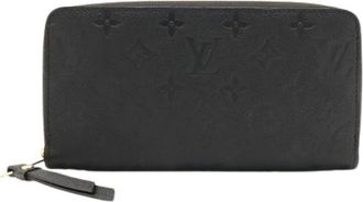Louis Vuitton Pre-owned Vintage Monogram Empreinte Long Wallet - Femme - Pre-owned - Noir - Taille: ONE Size