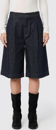 Frame Denim Short FRAME Femme couleur Bleu Marine