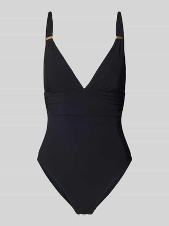 Barts Badeanzug mit V-Ausschnitt Modell Solid Plunge
