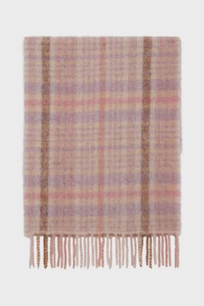 Gerard Darel Echarpe &eacute;paisse &agrave; carreaux - RACHELLE - Rose