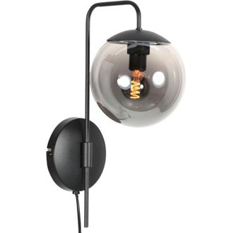 Steinhauer Steinhauer - wandleuchte - Bollique - schwarz - glas metall