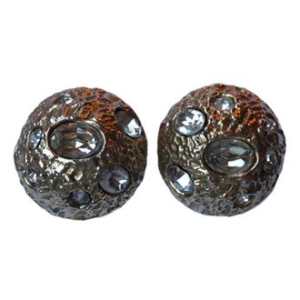 Saint Laurent Yves Saint Laurent Vintage Crystal Earrings