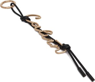 Calvin Klein Schl&uuml;sselanh&auml;nger Calvin Klein Knotted Script Hw Bag Charm LV04F1193G Schwarz