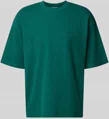Review Relaxed Fit T-Shirt mit Strukturmuster