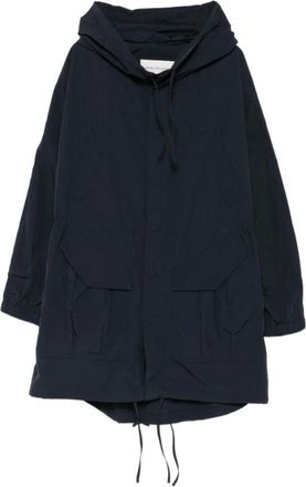 Dries Van Noten Homme, Manteaux, Bleu, Taille: L Parka
