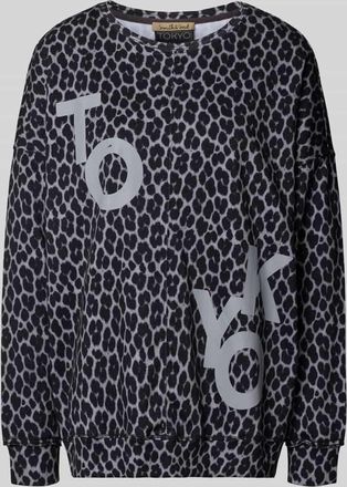 Smith & Soul Oversized Strickpullover im Allover-Look