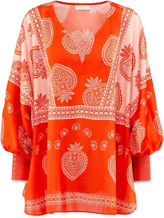 Ivi Seaside Collection Ivi, Femme, Blouses et Chemises, Multicolore, Taille: 44 FR Blouse 1795