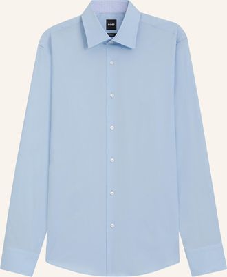 HUGO BOSS Hemd H-Joe-K-c3-263 Regular Fit blau