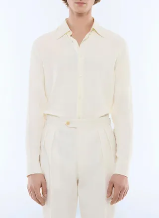 Fursac Chemise en viscose certifi&eacute;e - Taille XXL - Homme
