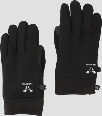 Fat Moose Dylan Tech Liner Gloves black