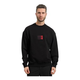 HUGO BOSS Homme, Sweatshirts et sweats &agrave; capuche, Noir, Taille: XL SweaT-shirt Logo D&eacute;grad&eacute;