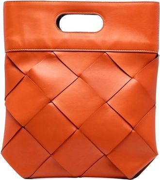 Bottega Veneta Shopper - Small French Calfskin Slip Tote - Gr. unisize - in Orange - für Damen