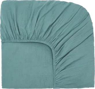 Haomy Drap-housse Dili en voile de coton Haomy