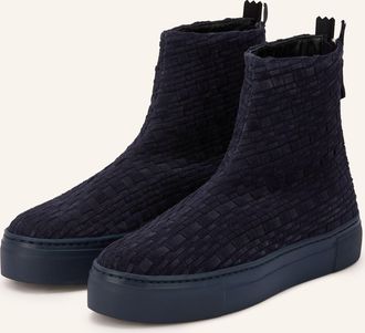 AGL Agl Plateau-Boots Maria Woven blau