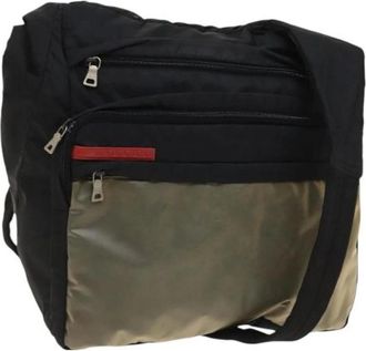 Prada Pre-owned Nylon sacs-prada - Femme - Pre-owned - Noir - Taille: ONE Size